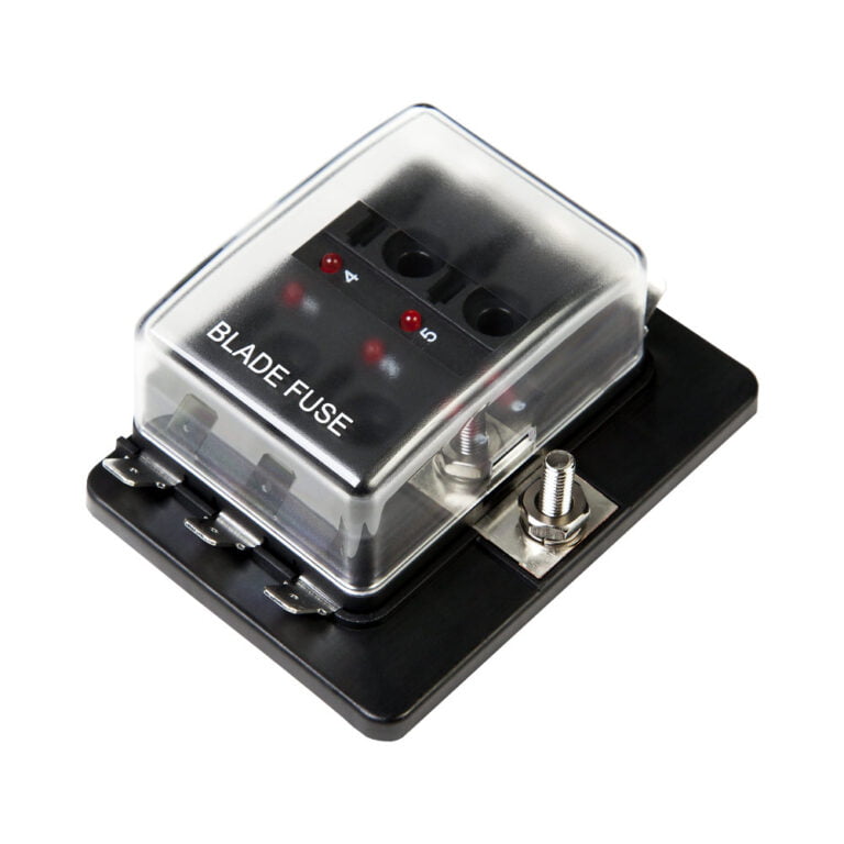 FBB6M 6 Way Blade Fuse Box 100A - Marine Electricals
