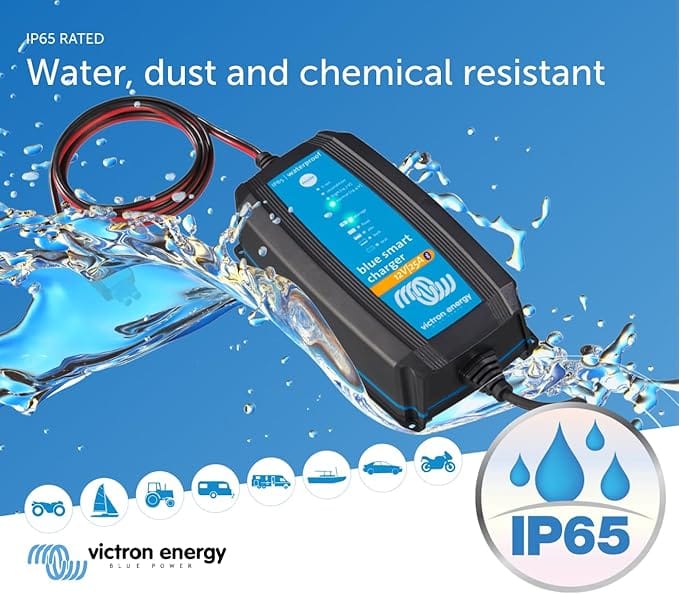 Victron Energy Blue Smart IP65 Charger 12/25-1 – BPC122531024 - Marine ...